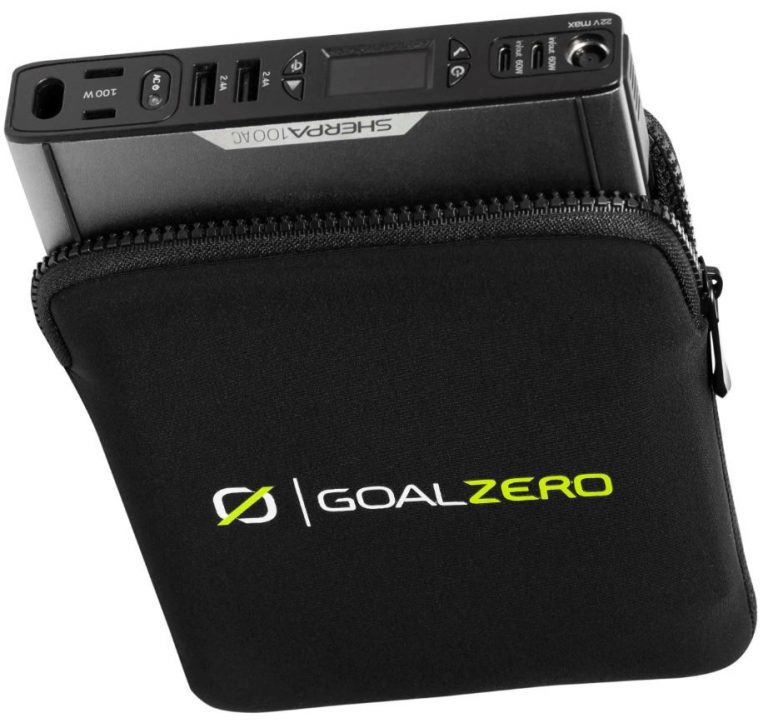 Sherpa 100AC Sleeve - Goalzero English